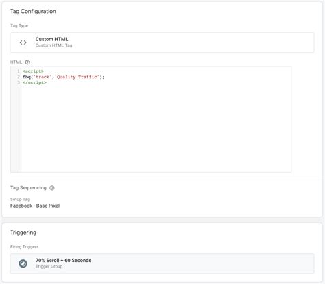 Create A Meta Custom Event That Combines Time Spent And Scroll Depth