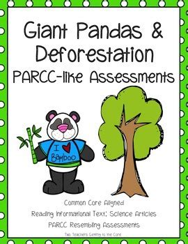 Test Prep Articles Assessment Giant Pandas And Deforestation TpT