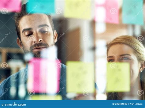 Thinking Glass And Business People With Planning In Office For Calendar Solution And Schedule