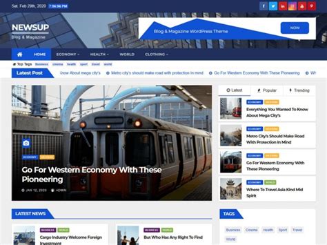 20 Best Wordpress News Themes Free And Pro Newspaper Themes 2025