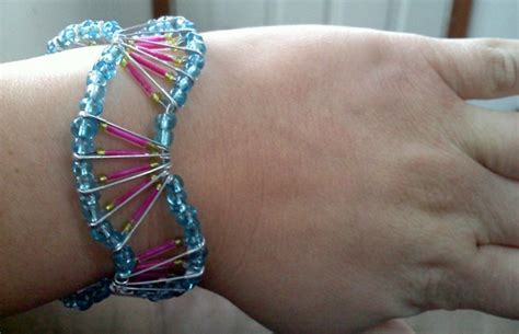 Wavy Safety Pin Beaded Bracelet By Fawnabella On Etsy 1000 Jewelry