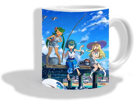 Kubek Lillie Lana Mallow Pokemon Anime Girl Kawaii 10595023831