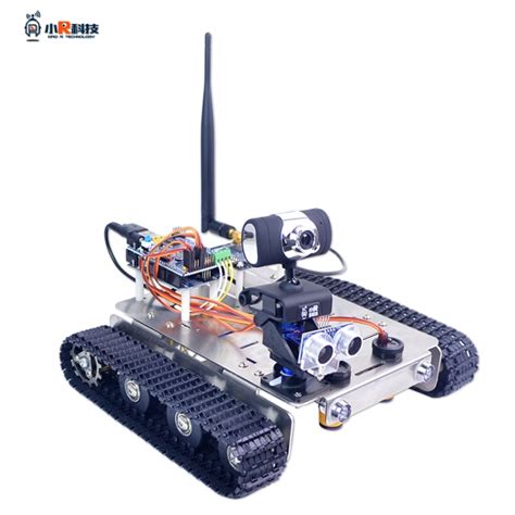 小r科技gfsarduino Uno Wifi无线智能小车机器人套件diy