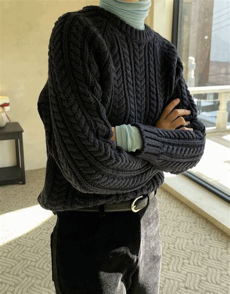 어튜트 무드 피셔 니트 2c