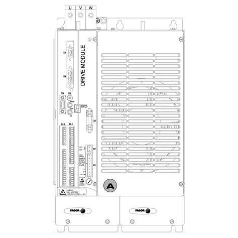 Axd 3150 Si 2 B Fagor Modular Axis Drive — Cnc Parts Dept Inc