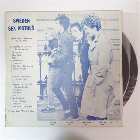 Yahooオークション 18029682 【boot2lp】sex Pistols Sweden