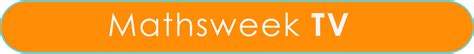 Mathsweek Tv Maths Week Ireland