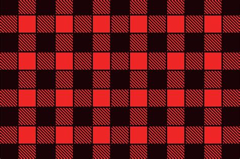 Red Geometric Plaid Fabric Pattern Graphic By Ankit Rk Garg · Creative