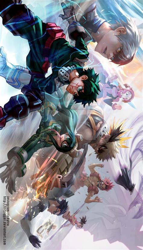 Powerful Class Ua Students Myheroacademia