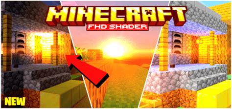 fhd shader v1 mcbe shader 1 21 all platforms mcdl minecraft addons