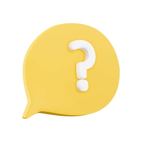 Premium Vector D Question Mark Icon Sign Or Ask Faq And Qa Answer