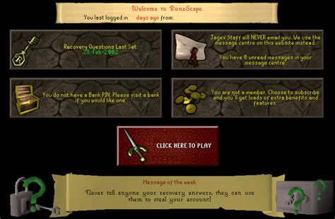 Message Of The Week The Runescape Wiki