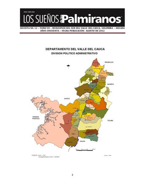 Revista N0 12 Tomo Vii Municipios Del Sur Del Valle Del Cauca