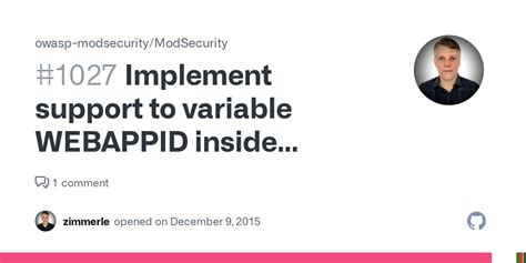 Implement Support To Variable Webappid Inside Libmodsecurity · Issue