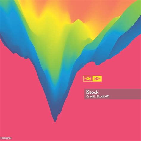 추상적인 배경입니다 동적 효과입니다 미래 기술 스타일입니다 모션 벡터 일러스트입니다 3차원 형태에 대한 스톡 벡터 아트 및 기타 이미지 3차원 형태 그라데이션 기업