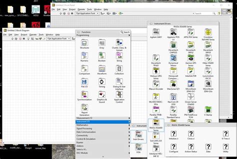 Rigol Dsa800 Series Labview Driver Installation Labview 2019 Ni