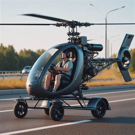 Elevate Your Ride The Innovative Helicopter Shaped Scooter For Thrilling Adventures Creative