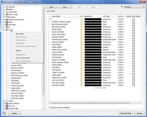 How To Delete A Layer From Style And Standar Autodesk Community