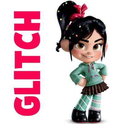 How To Draw Vanellope Von Schweetz Or Glitch From Wreck It Ralph Step