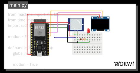 motionsensor wokwi esp32 stm32 arduino simulator