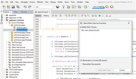 Codename One Migrate Project From Ant To Maven Error Running After Migration Rcn1