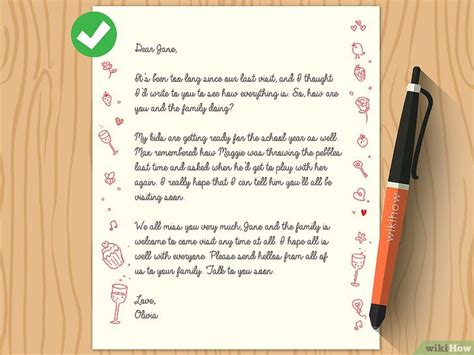 3 Formas De Escribir Una Carta Informal WikiHow