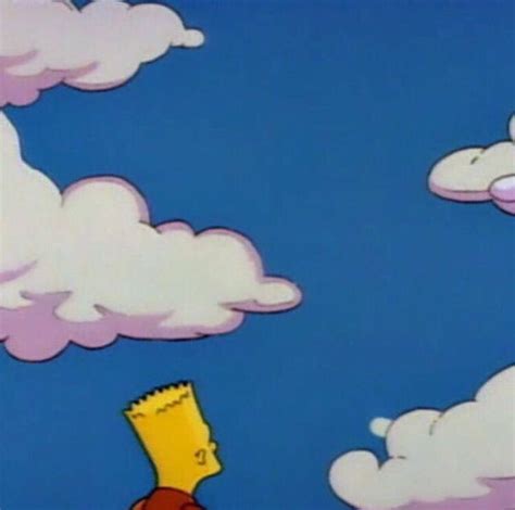 Bart Simpsons Clouds Art Painting Gallery Bart Bart Simpson
