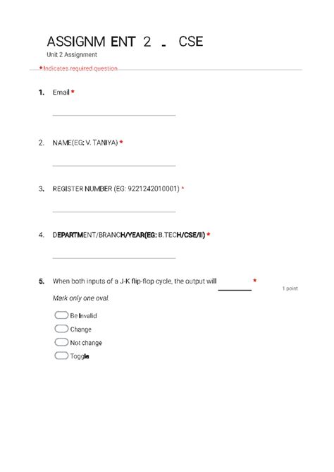 Dpco Cse Asgn 2 Assignment Assignm Ent 2 Cse Unit 2 Assignment