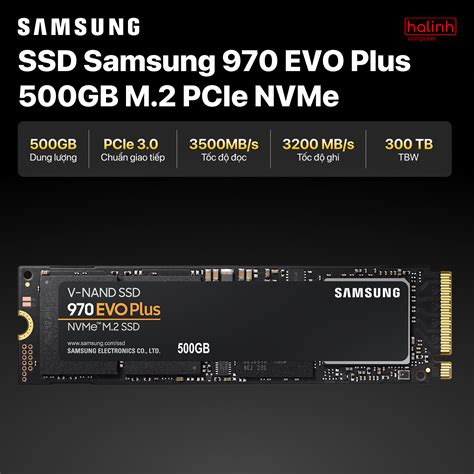 Ổ Cứng Ssd Samsung 970 Evo Plus 500gb M2 Pcie Nvme 3x4 Hà Linh Computer