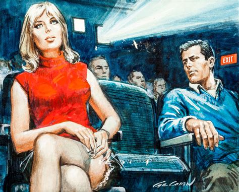 Not Pulp Covers Gameraboy Sexy Movie Theatre Illustration By