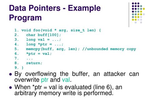 Ppt Secure Coding In C And C Pointer Subterfuge Powerpoint