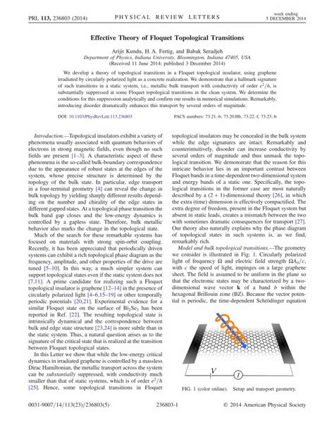 Pdf Effective Theory Of Floquet Topological Transitions Dokumen Tips