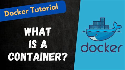 3 What Is A Container And Different Containerization Tools Available Docker Youtube