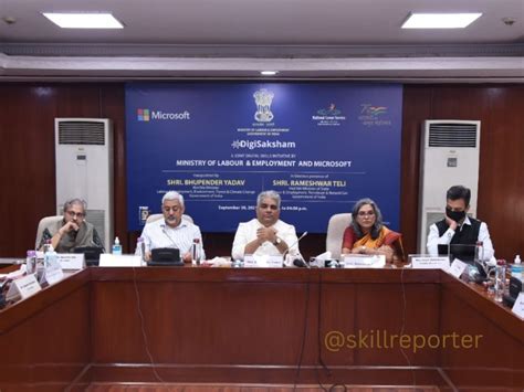 Digisaksham A Digital Skills Initiative By Microsoft India Skill Reporter