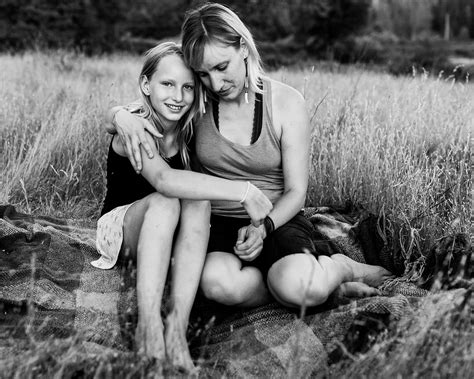 Mother And Daughter Summer Evening Azara Images