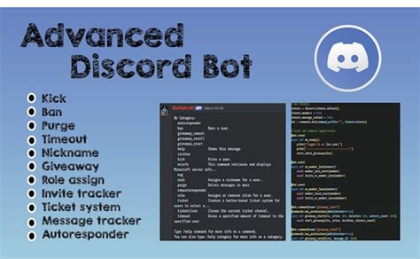 Develop Advanced Discord Bot By Imagiwaeve Fiverr
