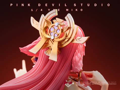 Yae Miko Nsfw Genshin Impact Pink Devil Studio Nz Toys