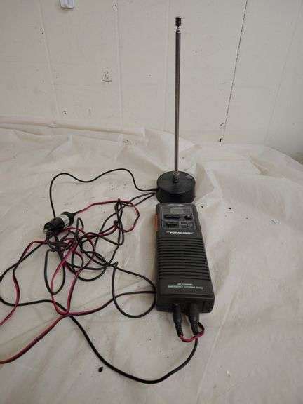Realistic Cb With Antenna Lil Dusty Online Auctions All Estate Services Llc