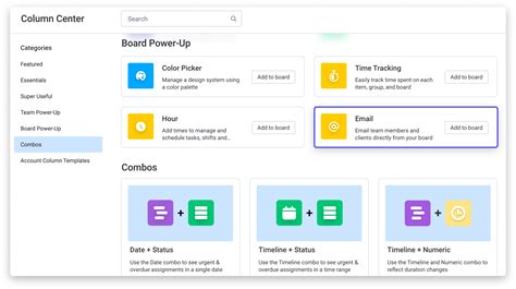 The Email Column Support