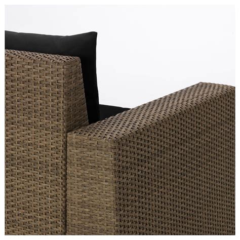 [ด่วน โปรโมชั่นมีจำนวนจำกัด] โซฟาสนาม 3 ที่นั่ง น้ำตาล โฮลเออ ดำ 223x82x82 ซม สินค้าดี ราคา