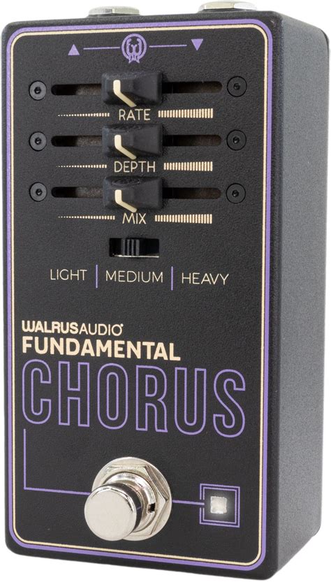 Walrus Audio Fundamental Series Chorus Pedal Zzounds