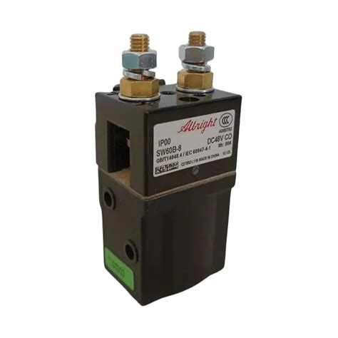 Sw60b 8 Dc Contactor Solenoid Relay Switch 48 Volt 80 Amp Replacement