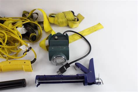 Flashlight Relocatable Power Tap And More 6 Pieces Property Room