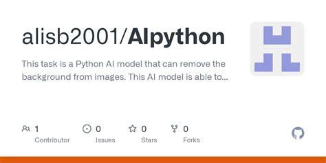 Github Alisb2001aipython This Task Is A Python Ai Model That Can