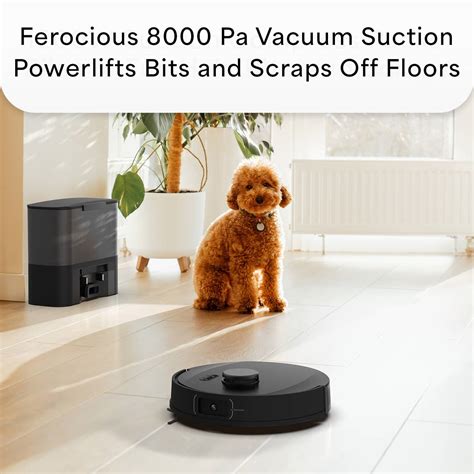 bObsweep – UltraVision Self-Empty Robot Vacuum & Mop, 180-Day Capacity ...