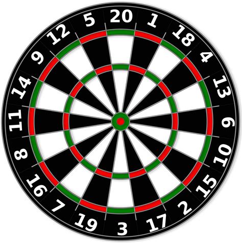 Download Dart Board Throw Arrow Disc In Levels Royalty Free Vector Graphic Pixabay