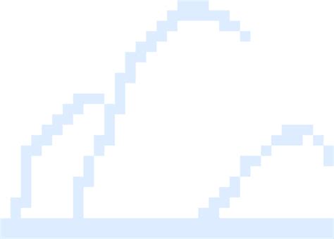 Pixel Cloud Shape Pngs For Free Download