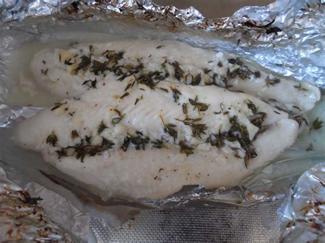 Baked Basa Fillets With Garlic And Thyme The Healthy Hangover Student