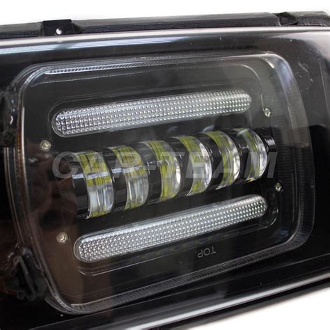 📦Купить Фары LED (6 линз) на ВАЗ 2104, 2105, 2107 (оранжевым ...