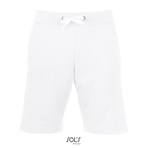 Korte Broek Heren Wit Personaliseren Goedkoop